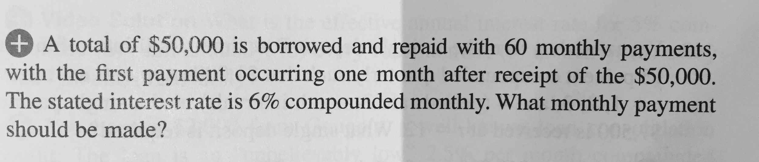 Solved A Total Of 50 000 Is Borrowed And Repaid With 60 Chegg