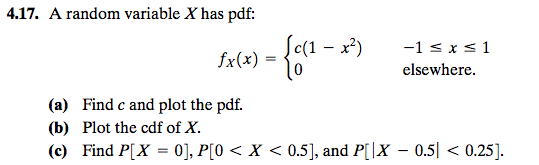 Solved 4.82. Find the cdf and pdf of the output of the | Chegg.com