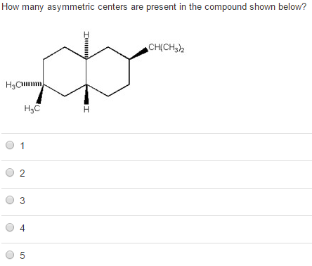 Solved How many asymmetric centers are present in the | Chegg.com