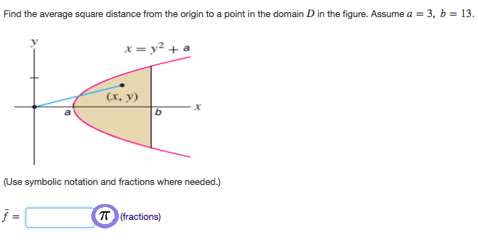 Solved Find the average square distance from the origin to a | Chegg.com