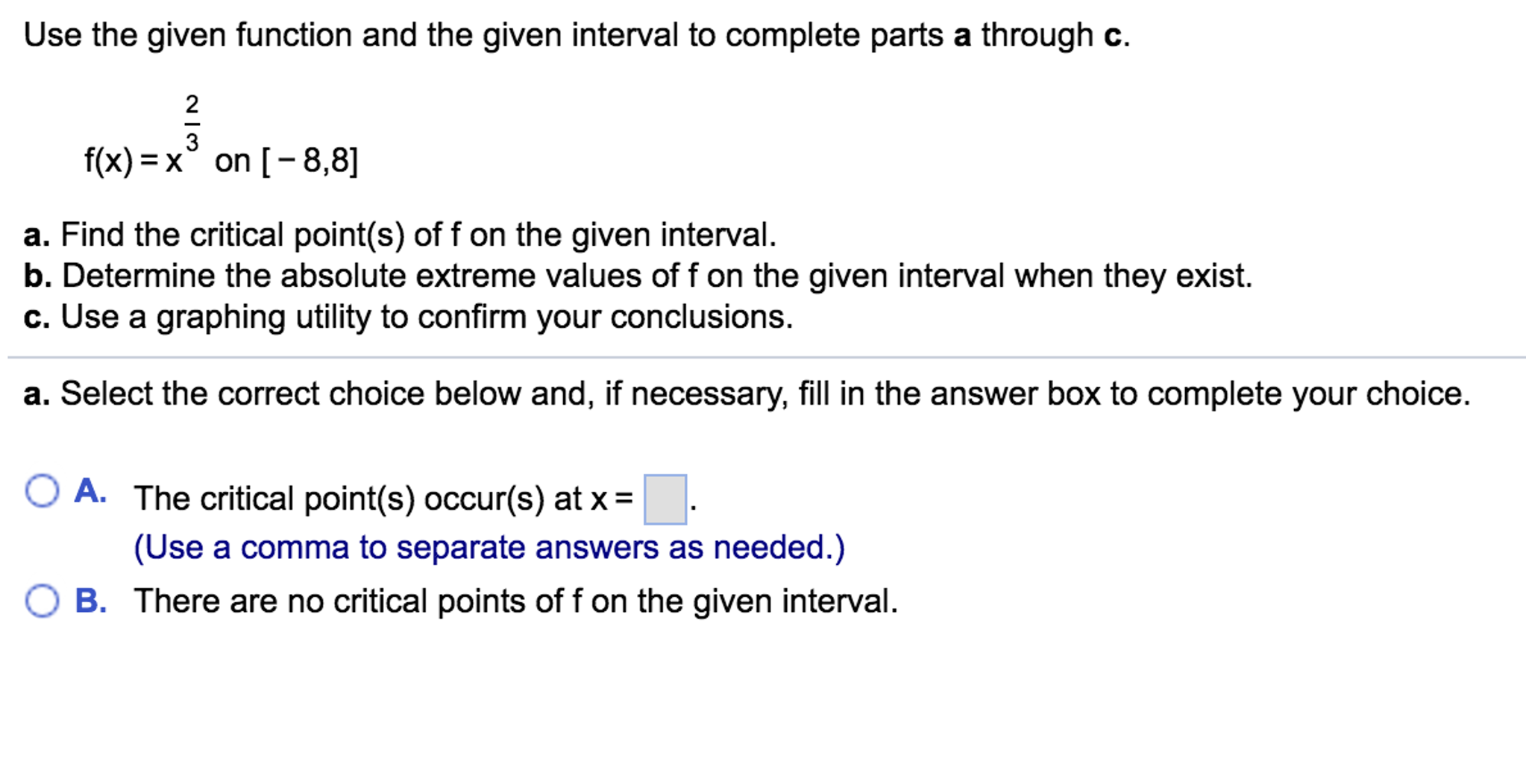 Solved Use The Given Function And The Given Interval To 9760