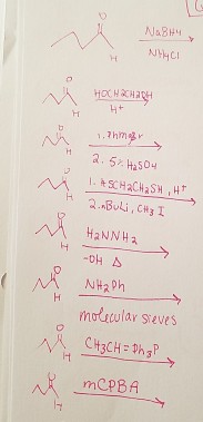 Solved HOCH Ha H NH2 ph molecular sieves CH3CH. on TP | Chegg.com