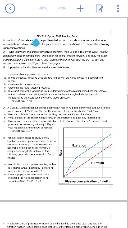 Solved BIOL3211 Spring 2018 Problem Set 4 Instructions: | Chegg.com