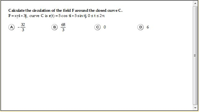 Solved Calculate the circulation of the field F around the | Chegg.com