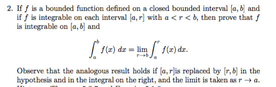Solved 2. If f is a bounded function defined on a closed | Chegg.com