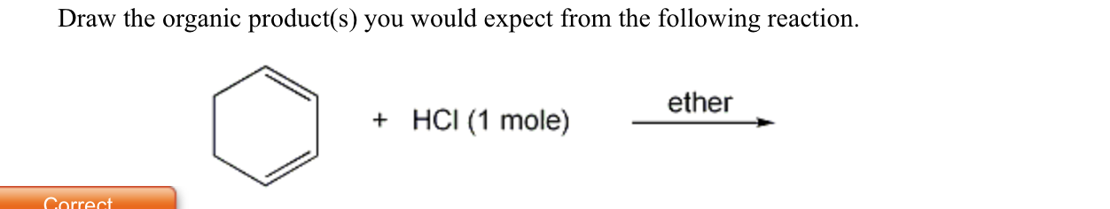 Solved Draw the organic product(s) you would expect from the | Chegg.com