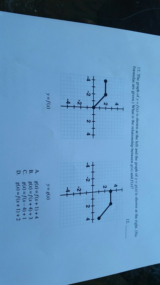 Solved College Algebra MATH 107 Spring, 2018, V1.1 3. | Chegg.com