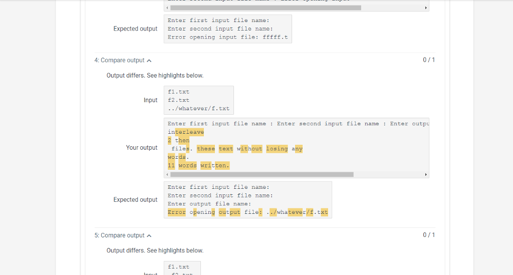 Solved 9.8 Lab Exercise Ch.9b: File I/O &Interleave Write | Chegg.com