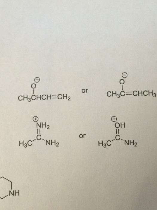 Solved or CH3CHCH二CH2 CH3C=CHCH3 NH2 OH or H3Cs'NH2 HgC~、NH2 | Chegg.com