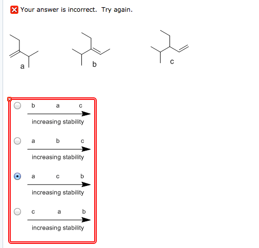 Solved Your answer is incorrect. Try again.increasing | Chegg.com