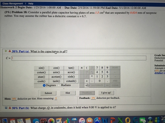 Solved Class Management Help Homework 2 Begin Date: | Chegg.com