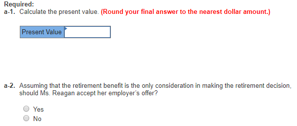 Solved Calculating Present Value..... Martha Reagan | Chegg.com