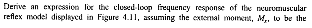 Solved Derive an expression for the closed-loop frequency | Chegg.com
