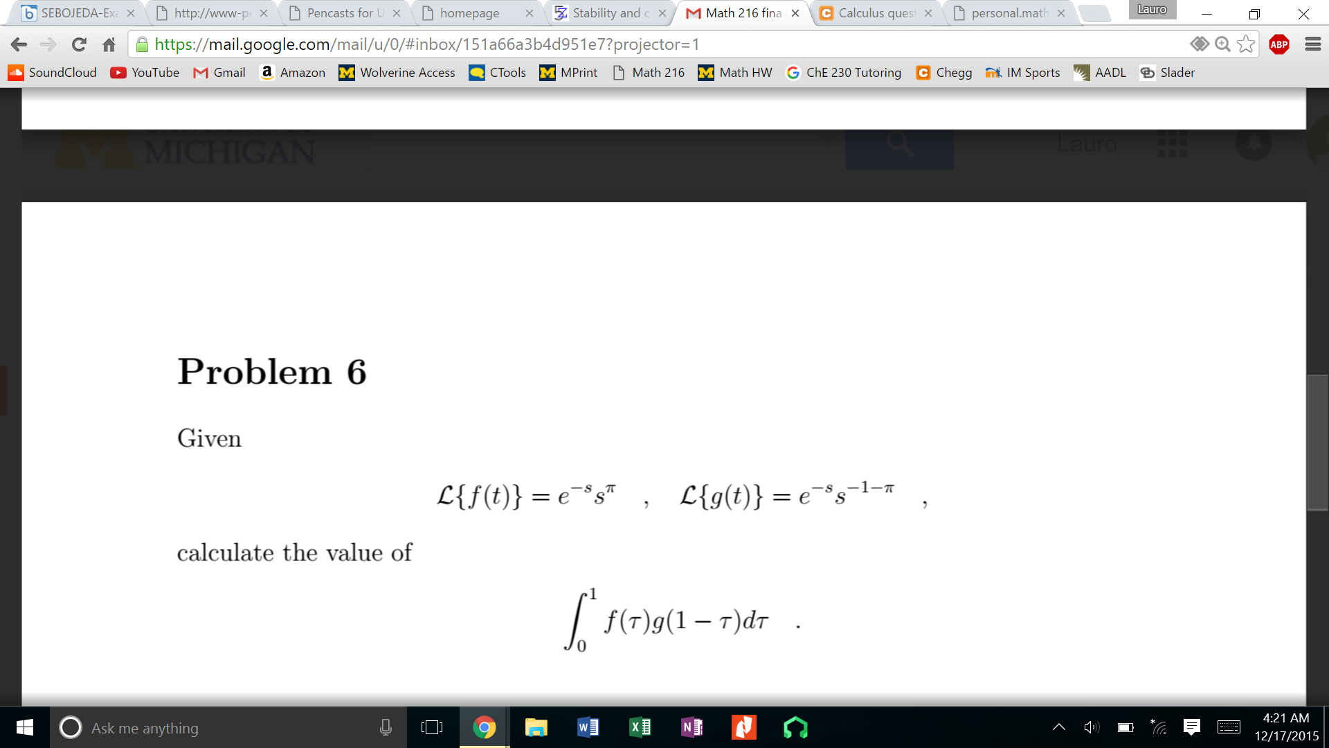 Solved SEBoJEDA-Exa x D http://www-p x D Pencasts for U x D | Chegg.com
