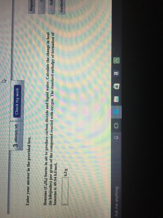 Solved Benzene (C_6H_6) burns in air to produce carbon | Chegg.com