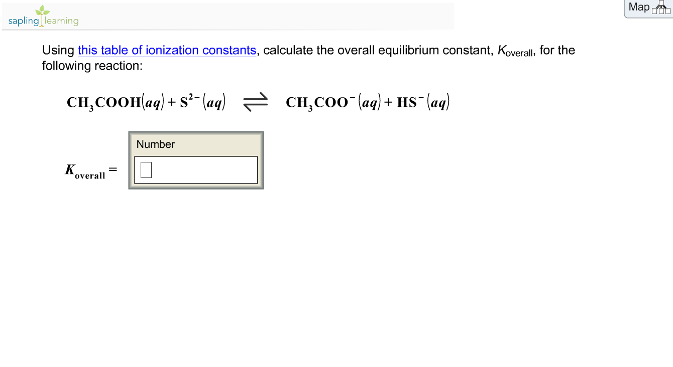 Solved Using this table of ionization constants, calculate | Chegg.com
