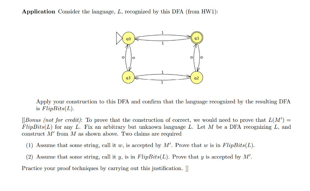 Solved 2. Show that the class of regular languages over the | Chegg.com