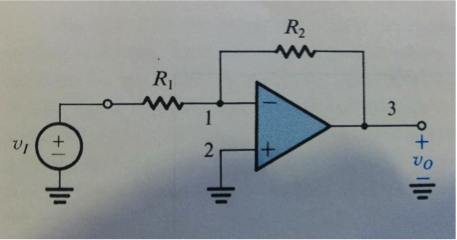 Solved Use the circuit shown below to design an inverting | Chegg.com