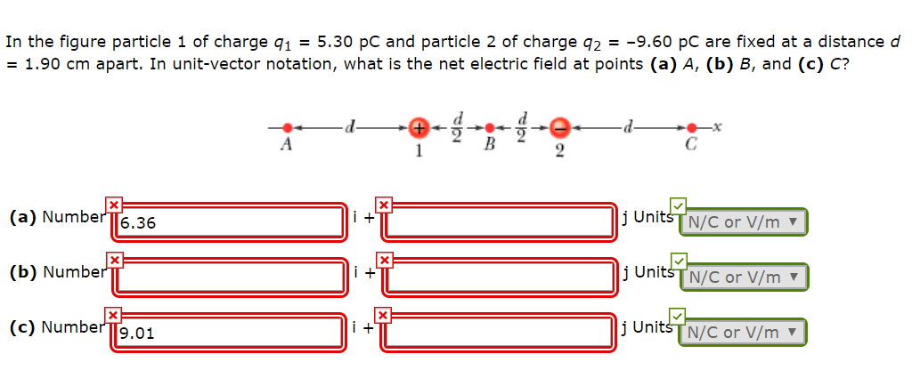 Solved In the figure particle 1 of charge q1 = 5.30 pC and | Chegg.com