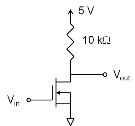 Simple Not Gate Circuit