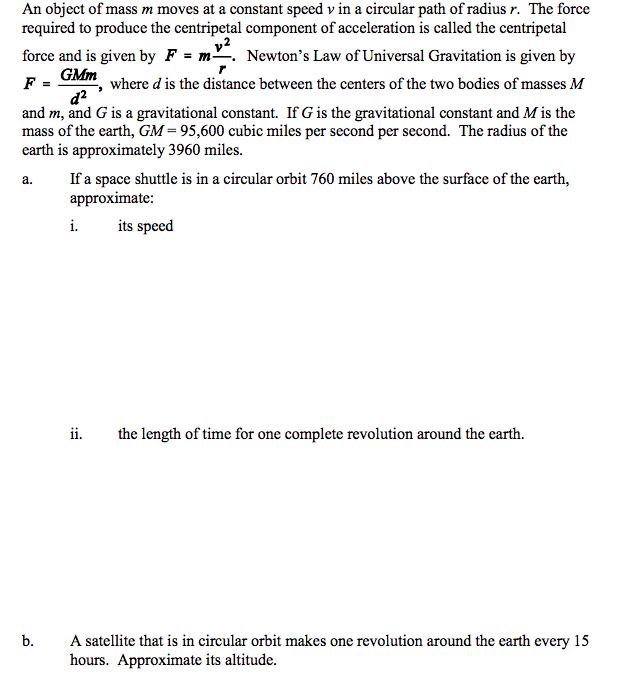 Solved An object of mass m moves at a constant speed v in a | Chegg.com