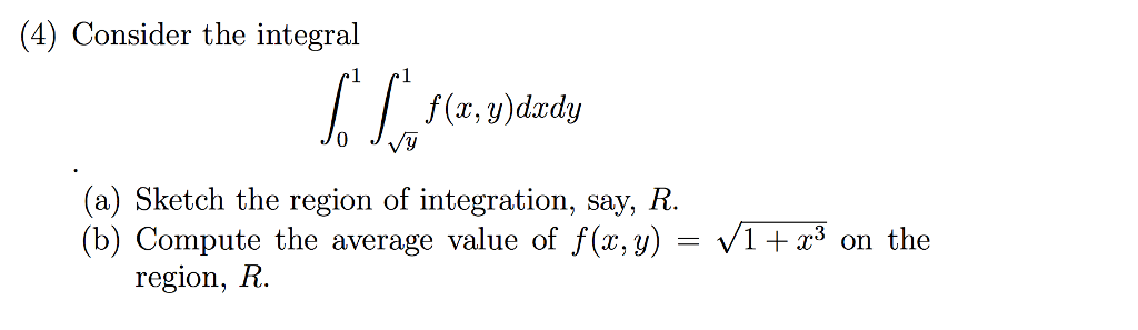 Solved Consider the integral integral^1_0 | Chegg.com
