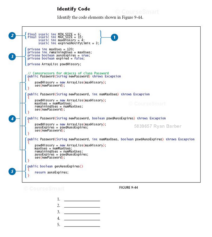 Solved Please answer the following regarding the Java | Chegg.com