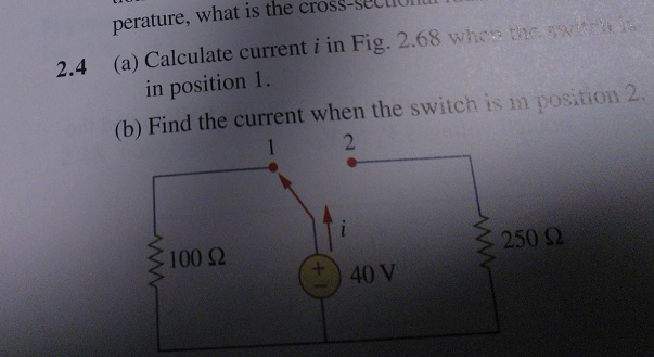 Solved Calculate current i in Fig. 2.68 | Chegg.com