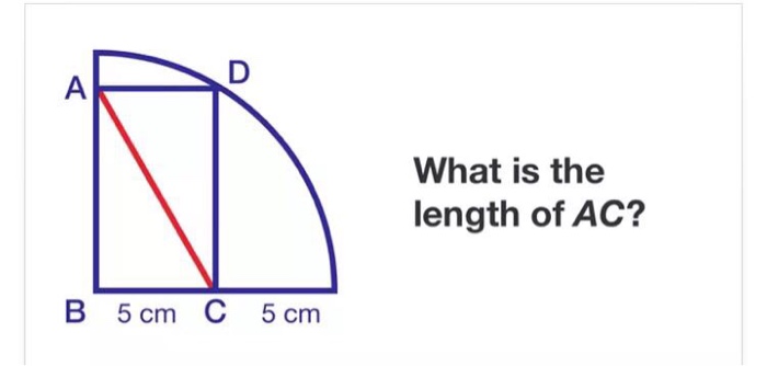 Solved What is the length of AC? | Chegg.com