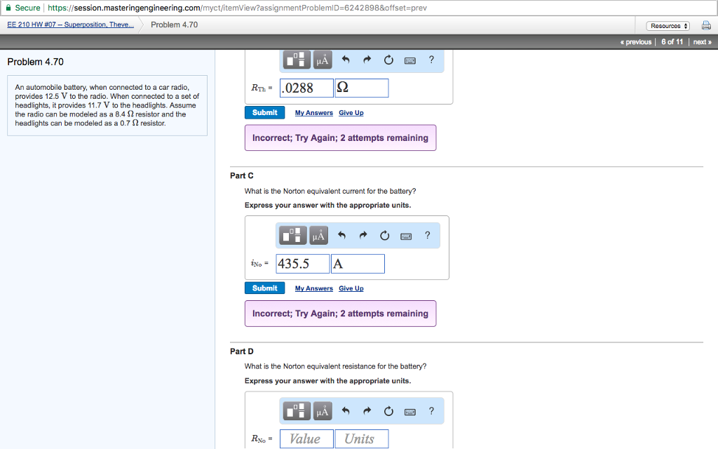 Electrical engineering Archive | October 13 2017 | Chegg.com