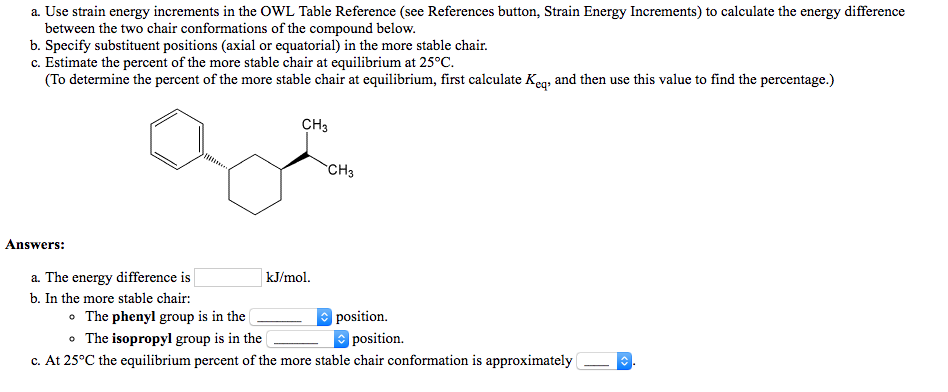 Solved a. Use strain energy increments in the OWL Table | Chegg.com