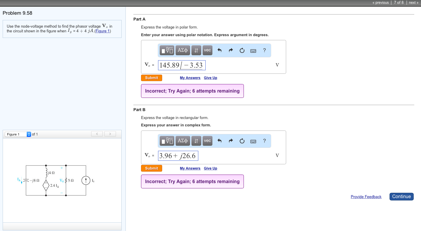 Solved Use the node-voltage method to find the phasor | Chegg.com