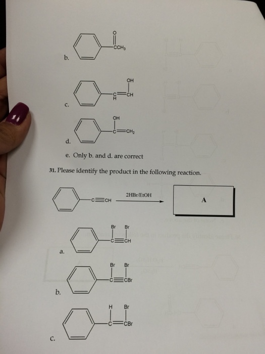 Solved Please identify the product in the following | Chegg.com