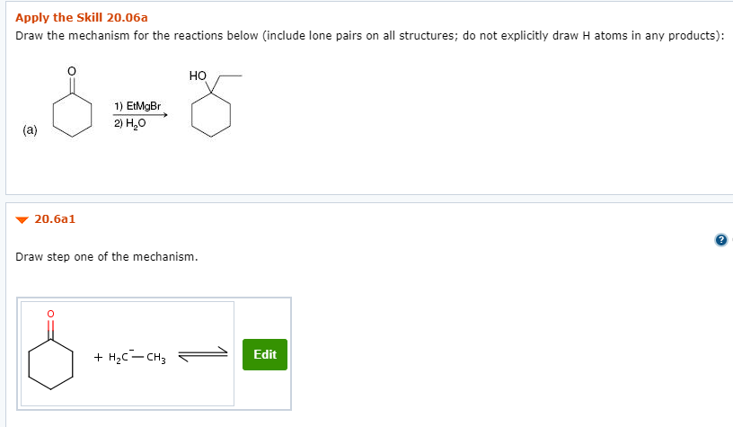 Solved Apply the Skill 20.06a Draw the mechanism for the | Chegg.com