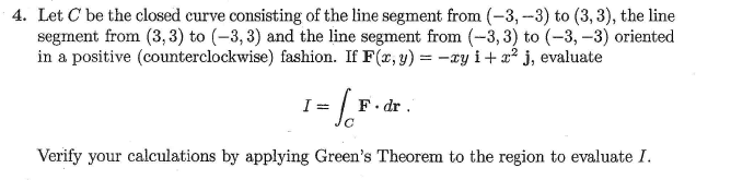 Solved Let C be the closed curve consisting of the line | Chegg.com