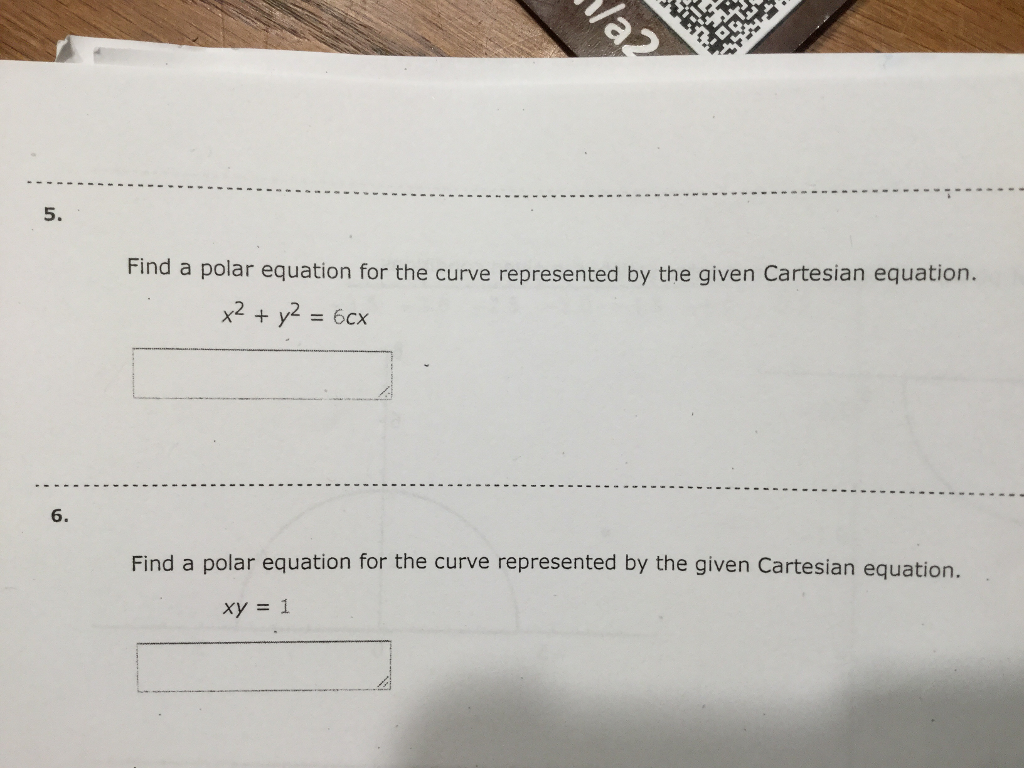 Solved Find A Polar Equation For The Curve Represented By Chegg solved-find-a-polar-equation-for-the-curve-represented-by-chegg