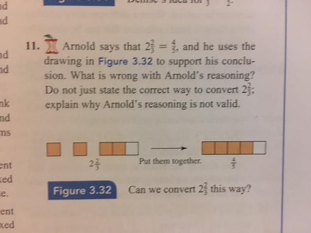 Solved 1. Using the example 3 5/6 describe the procedure for | Chegg.com