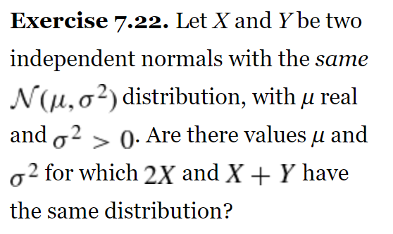 Solved Let X and Y be independent normal random variables | Chegg.com