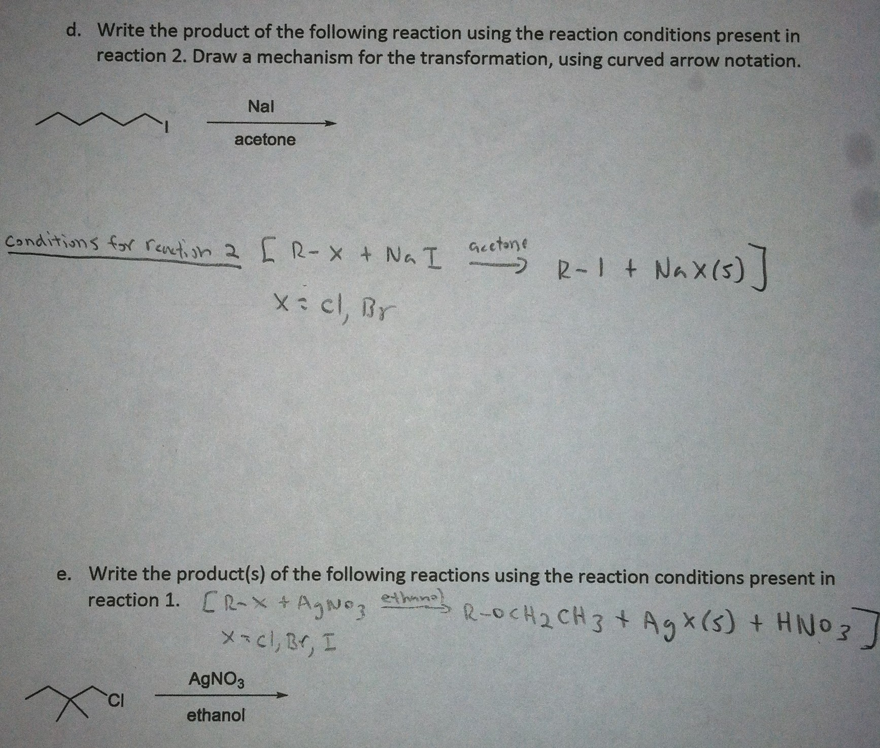 Solved Write the product of the following reaction using the | Chegg.com