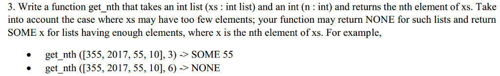Solved Using Standard Ml Language To Solve The Problem Using 