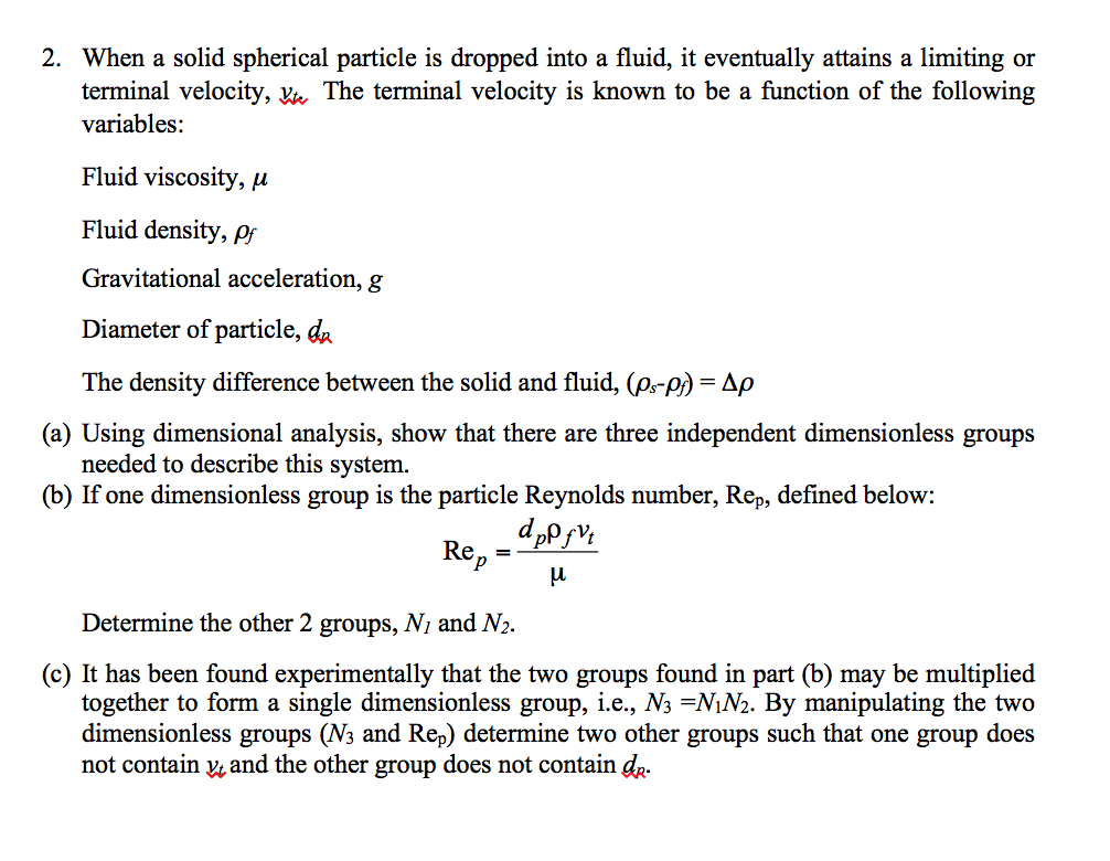 When a solid spherical particle is dropped into a | Chegg.com