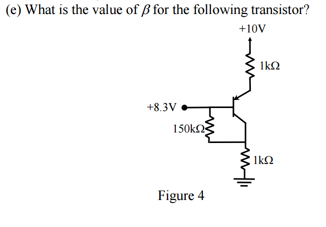 Solved What is the value of beta for the following | Chegg.com