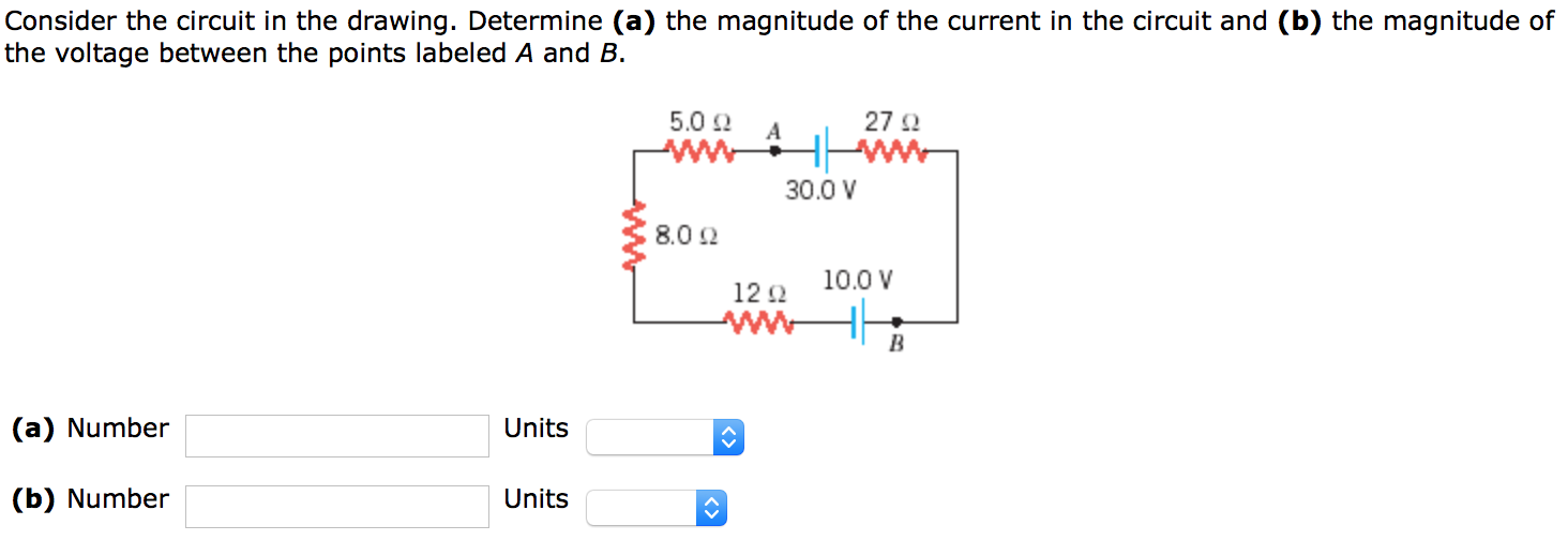 Solved Consider the circuit in the drawing. Determine (a) | Chegg.com