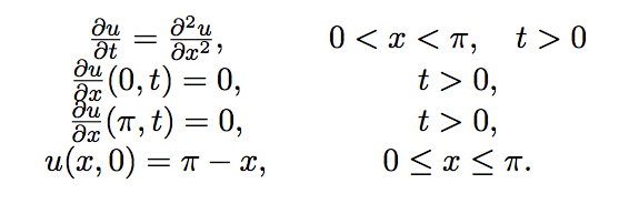 Solved partial differential u/partial differential t = | Chegg.com