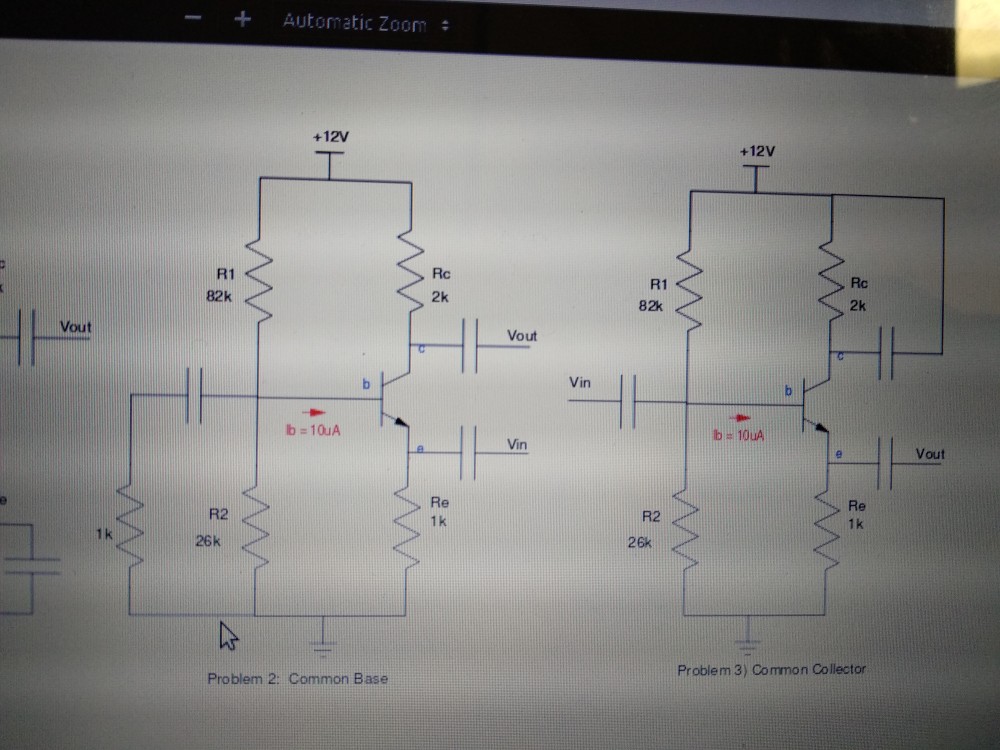 Solved 2) Common Base: Draw the small signal model for the | Chegg.com