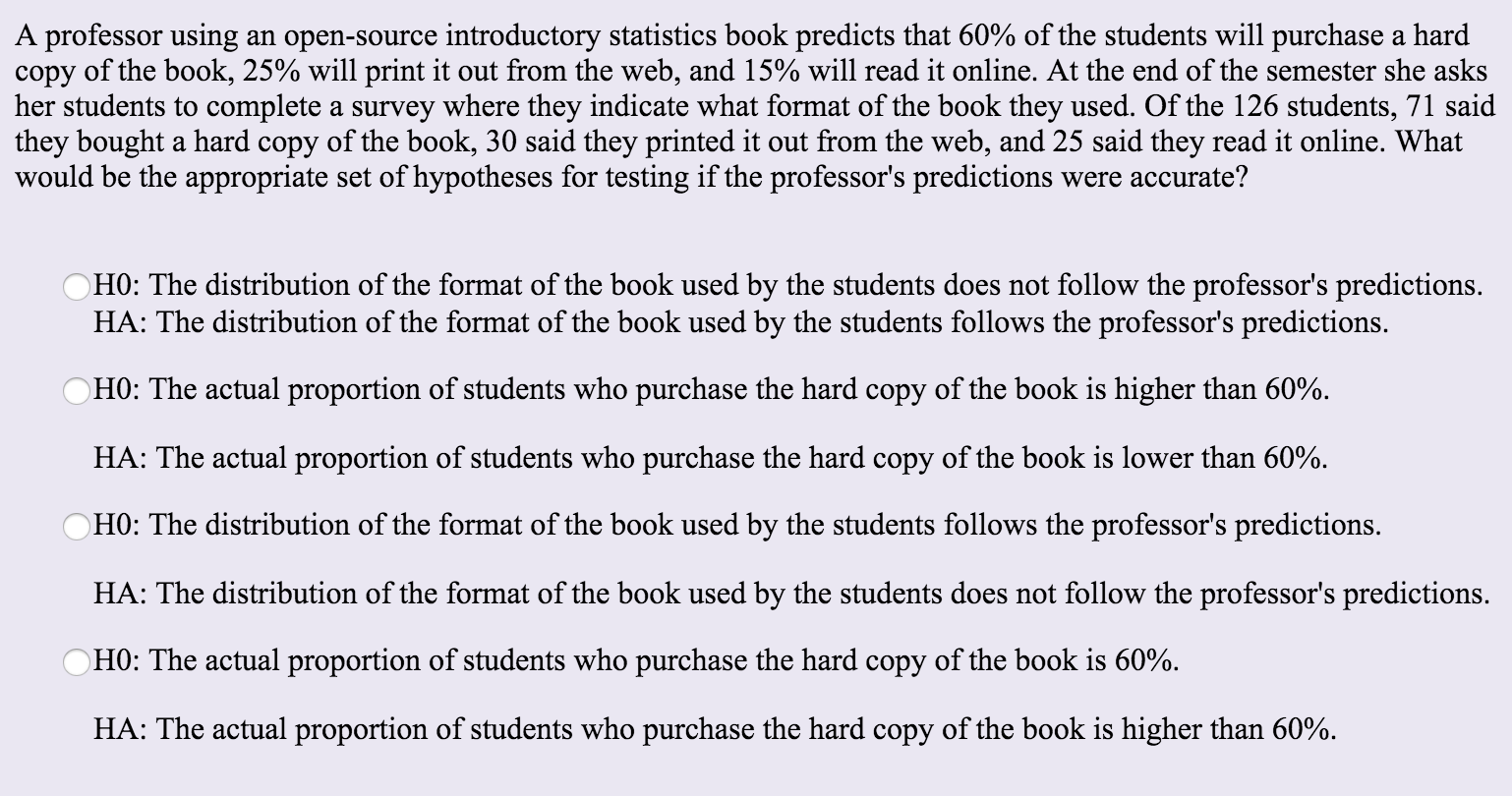 Solved A professor using an open-source introductory | Chegg.com