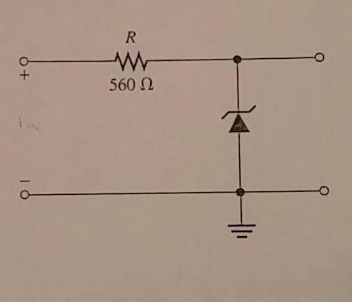 Solved Determine the minimum input voltage required for | Chegg.com