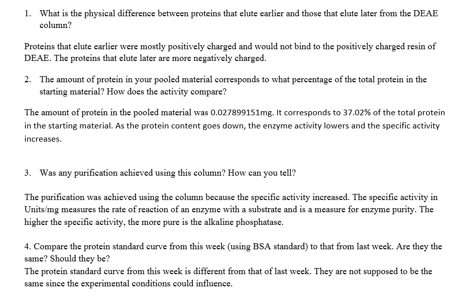 Solved Hi please let me know how I could improve my answers | Chegg.com