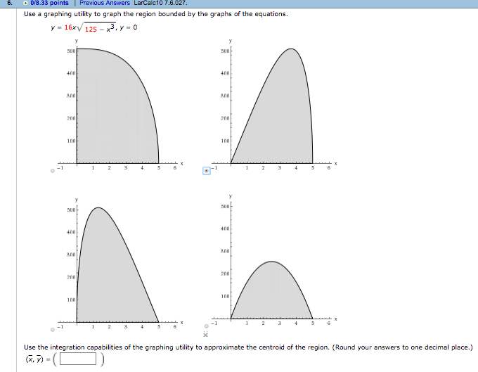 Solved Use a graphing utility to graph the region bounded by | Chegg.com