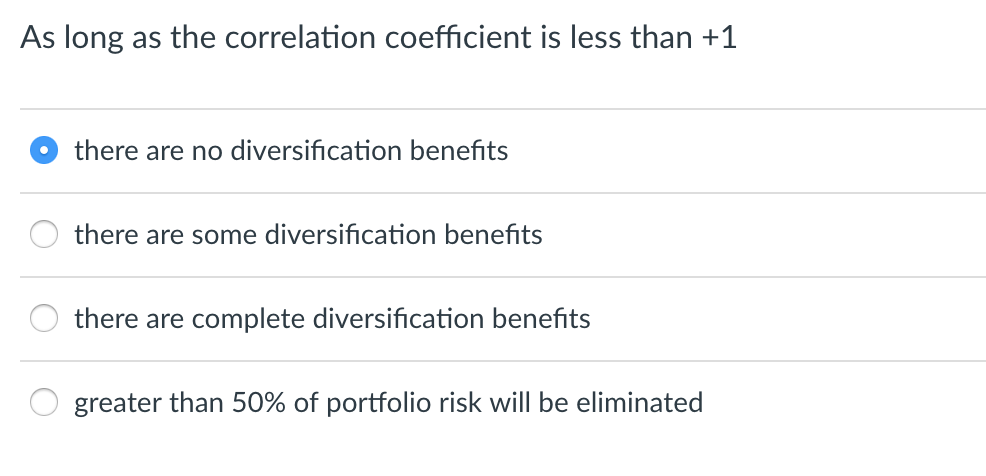 Solved As long as the correlation coefficient is less than | Chegg.com